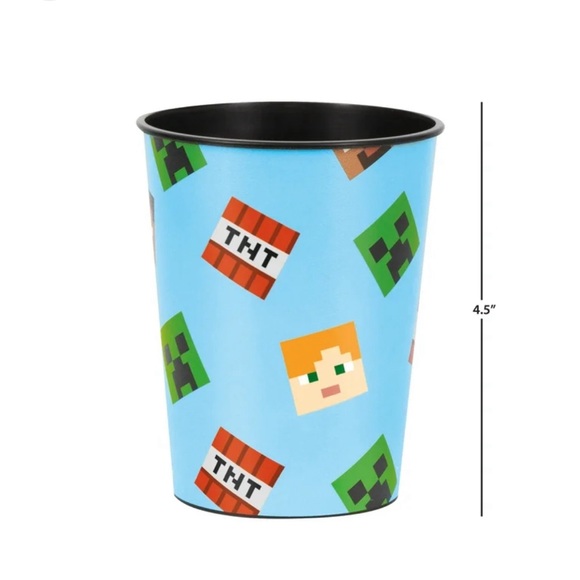 Zak designs | Other | Nwt Minecraft Plastic Cup 6 Fl Oz 1ct | Poshmark